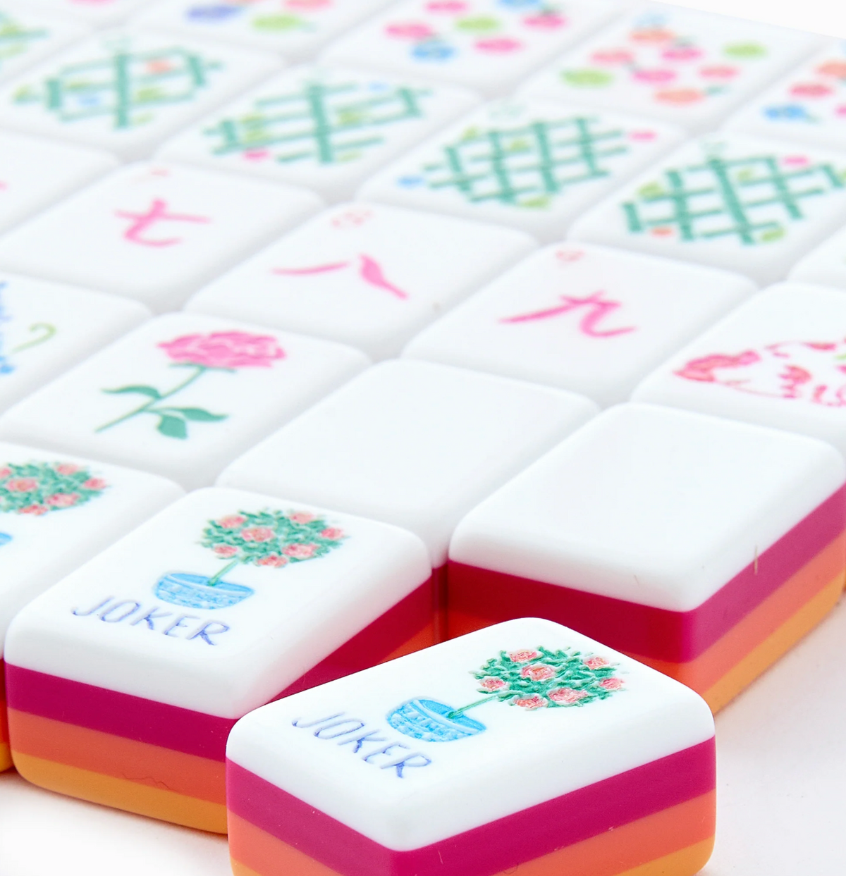Mahjong Sunset Tiles | Dappled.Shop
